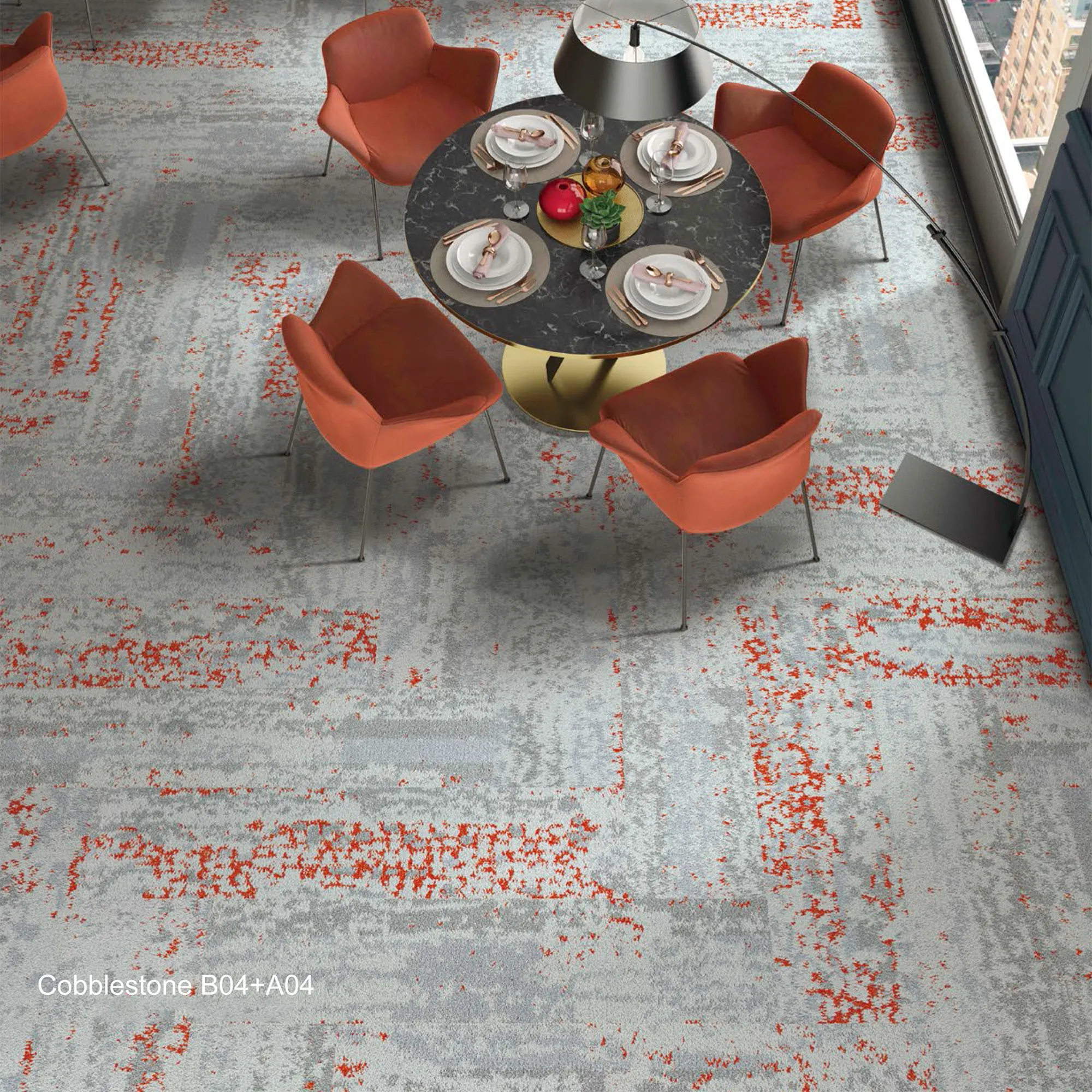 Premium Quality Colorpoint Carpet Tiles with Modern design - FoxFlor